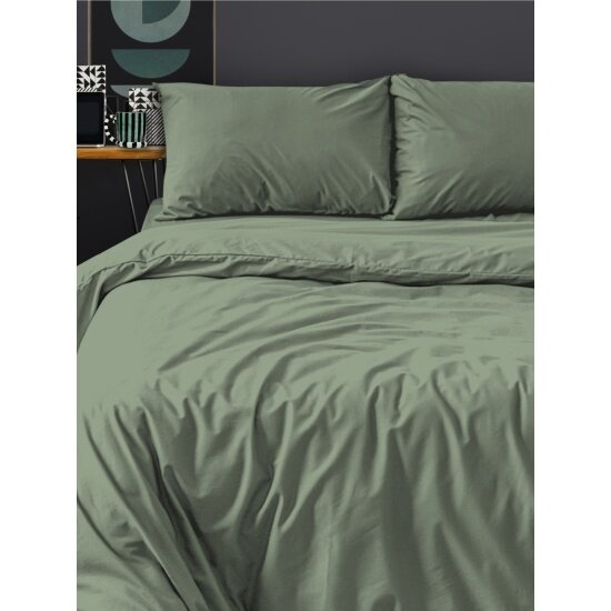 Двуспальный комплект постельного белья Uniqcute 2,0 220 Поплин, наволочки 50х70 Лавровый лист
