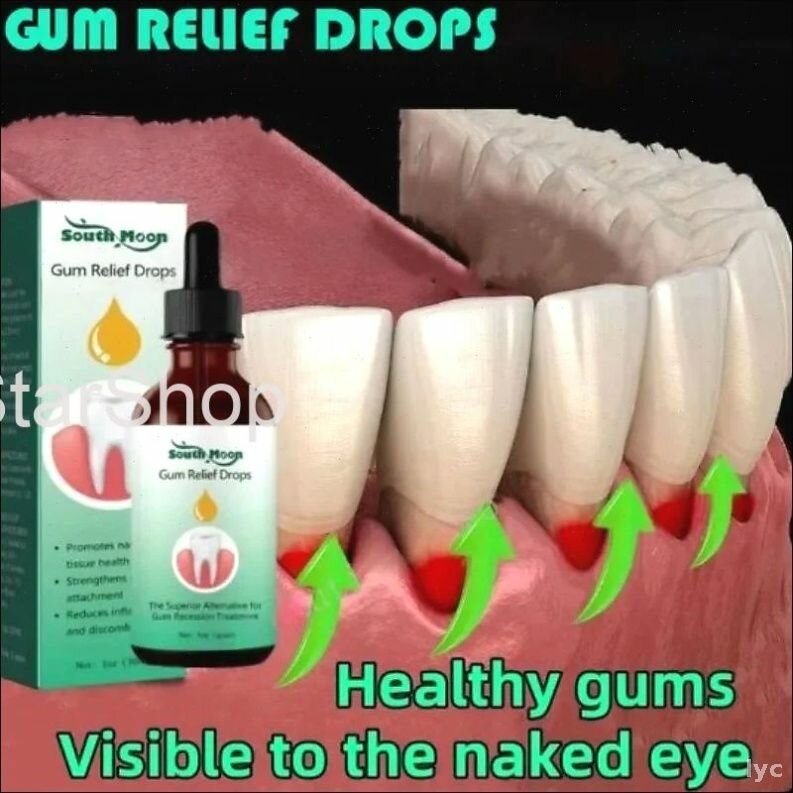 Эксклюзивные капли 30 мл для снятия отечности и регенерации десен