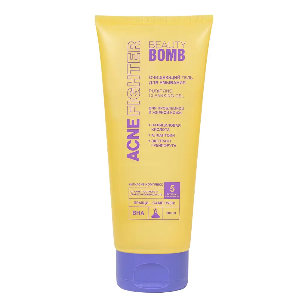 Beauty Bomb Очищающий гель для умывания Acne Fighter 200 г 1 шт