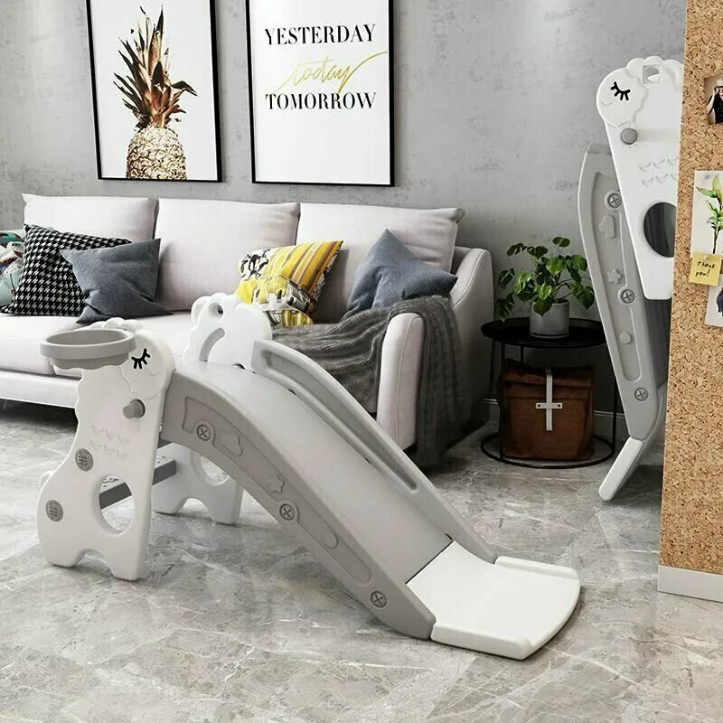 Горка детская Bifg, в помещении, складной дизайн, ABS-пластик