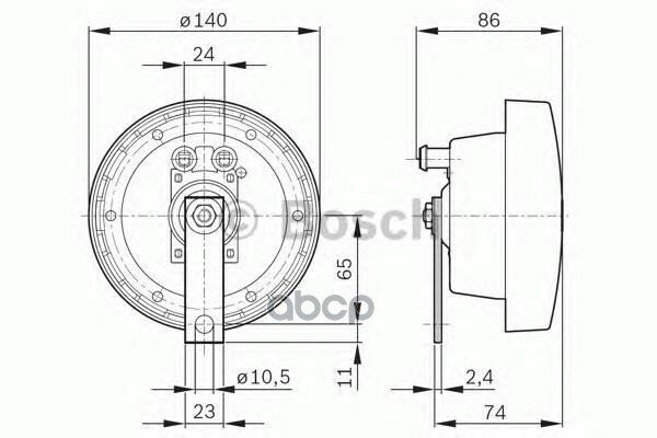 Звуковой сигнал Bosch арт. 0320226004