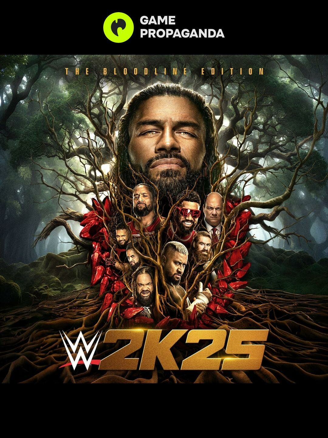 Игра WWE 2K25 The Bloodline Edition PS4, PS5 + 151 TRY на баланс PSN. Турция. Цифровая версия