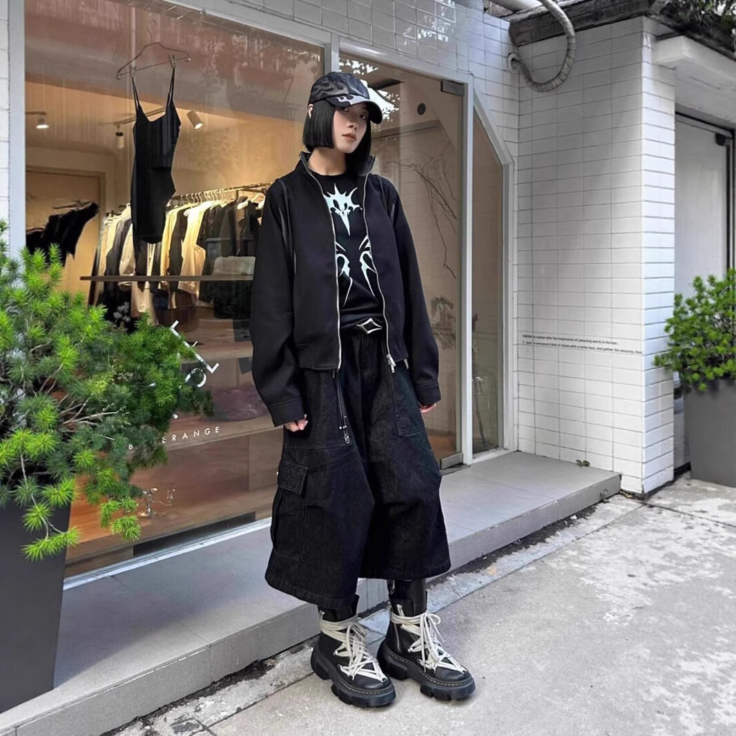 MON Джинсы Парные Китайские Уличные Звездные Вышивки Хип-Хоп Деним, Размер_XL