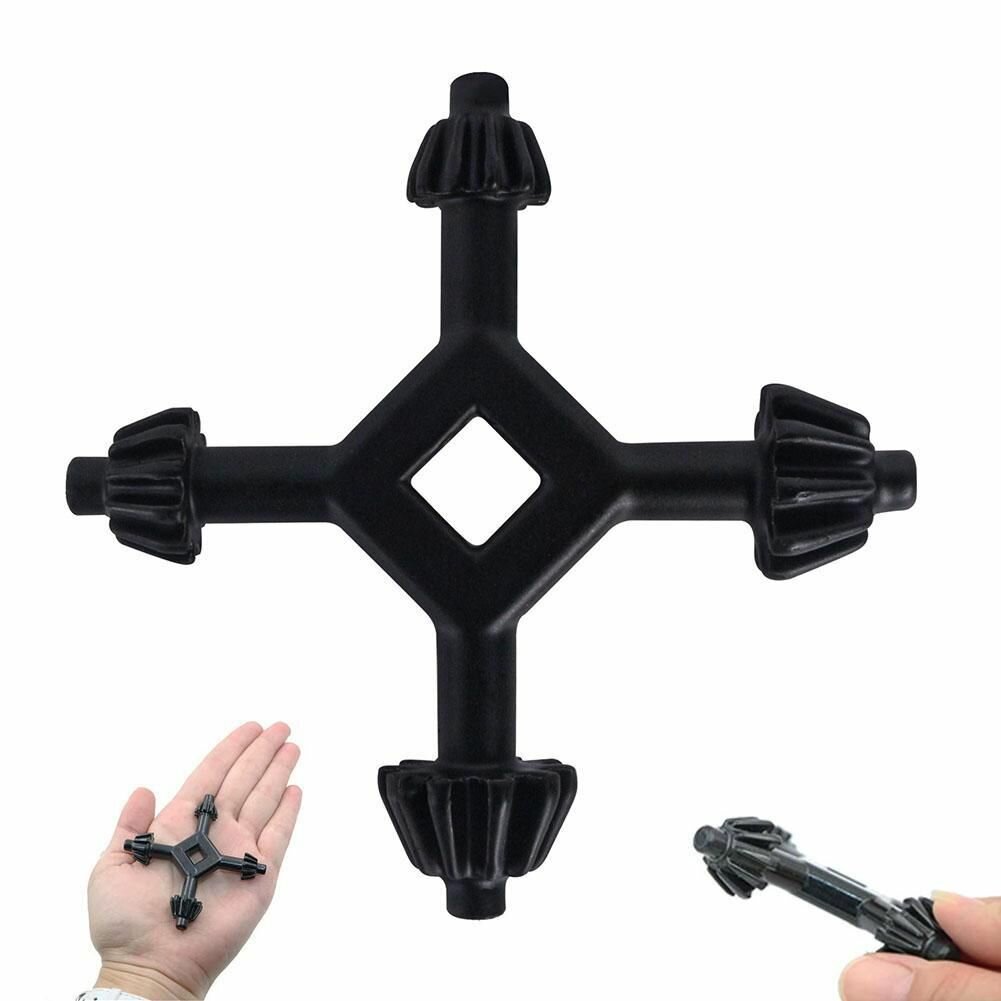 Универсальный ключ для электрической дрели 4-в-1, патрона дрели, фиксатор ключа четырехгранный ключ.