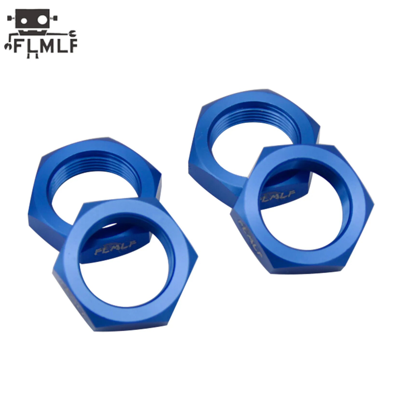 FLMLF Колесные гайки синие для HPI ROFUN BAJA 5B 5T 5SC