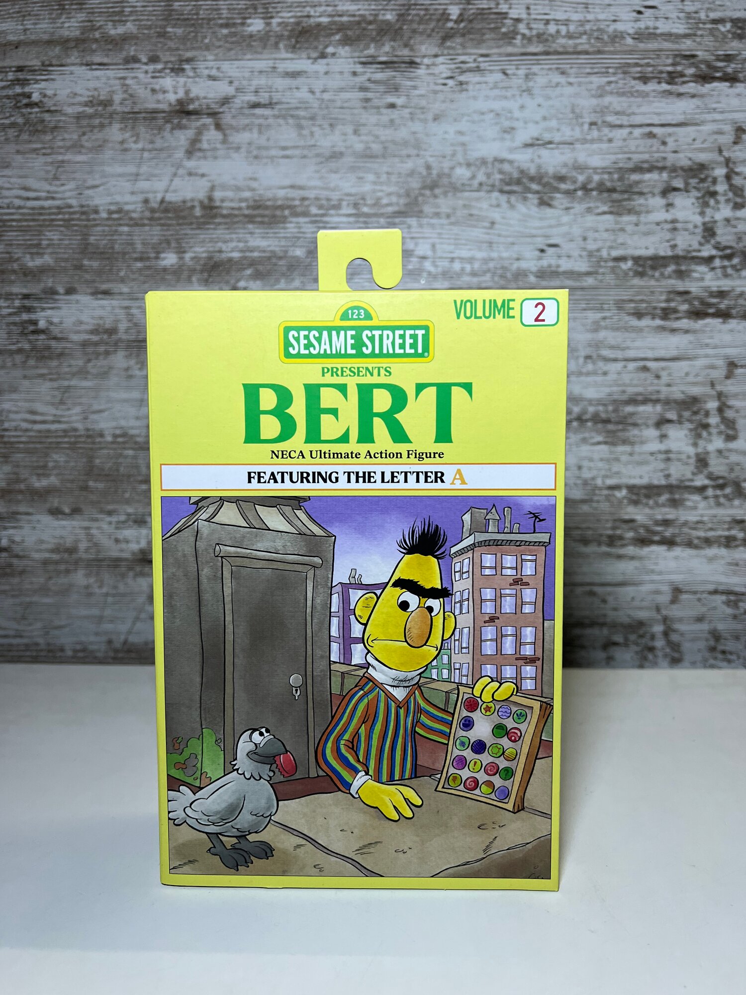 Фигурка Берт ( Влас), 16 см Bert, Sesame Street, улица Сезам от Neca