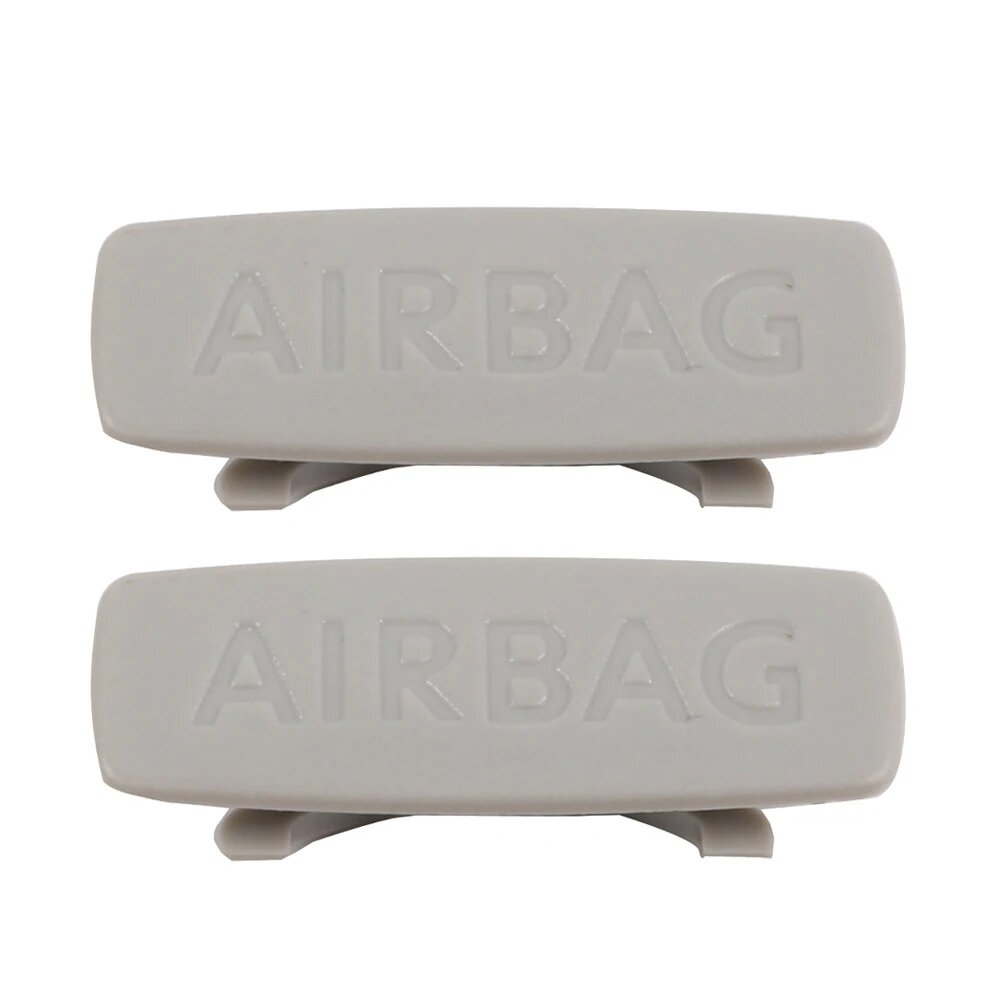 1/2 шт. автомобильная подушка безопасности на столбе A B C, эмблема 1K8853437 для VW Jetta 2pcs-Grey