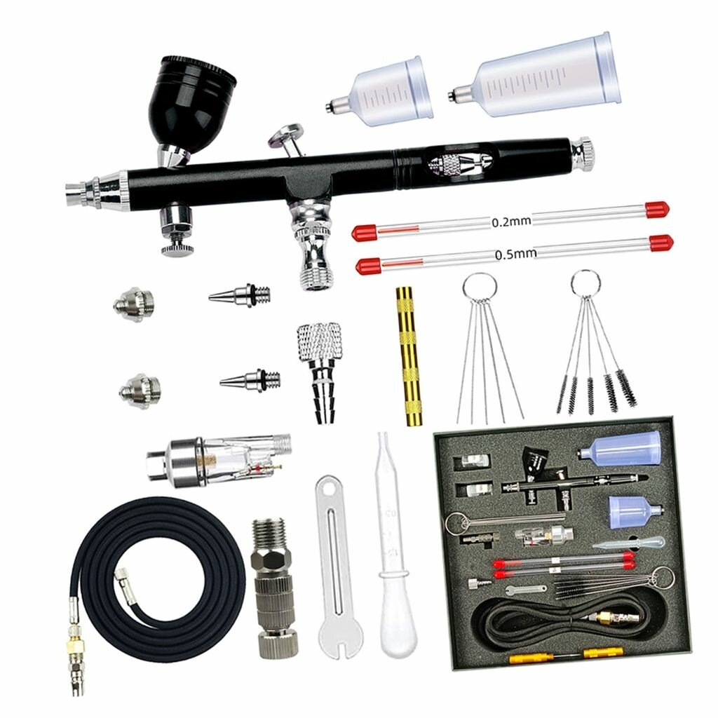 Аэрограф двойного действия