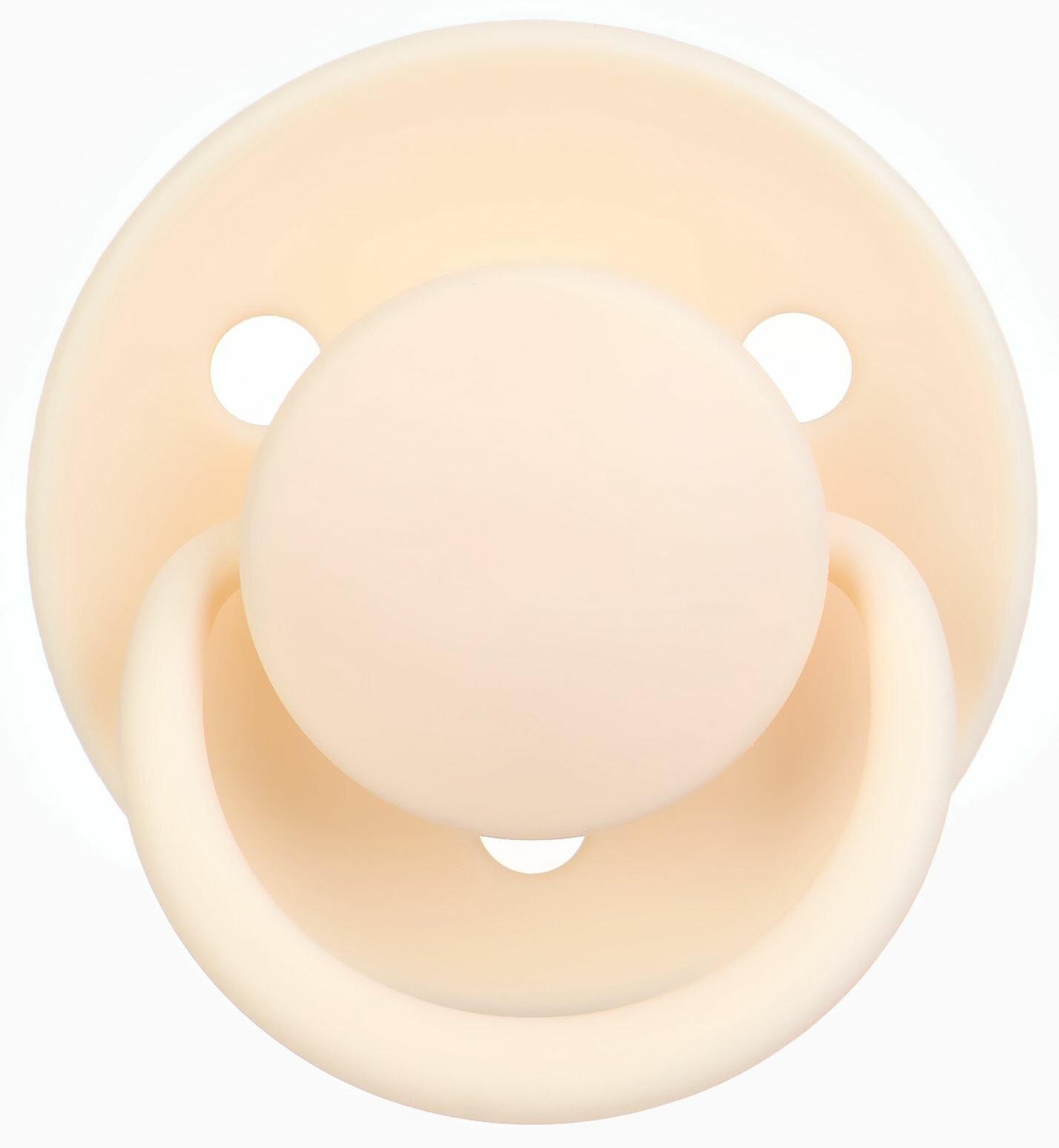 Пустышка в контейнере, классическая латексная соска для малышей от 6 месяцев, айвори