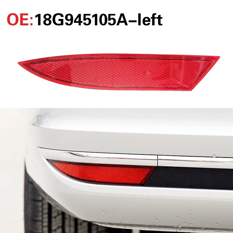 18G 945105 Б 18Г 945106 B для VolksWagen Bora 2016-2018 фонари заднего бампера стоп-сигналы светоотражающие фонари 18G945105B-left