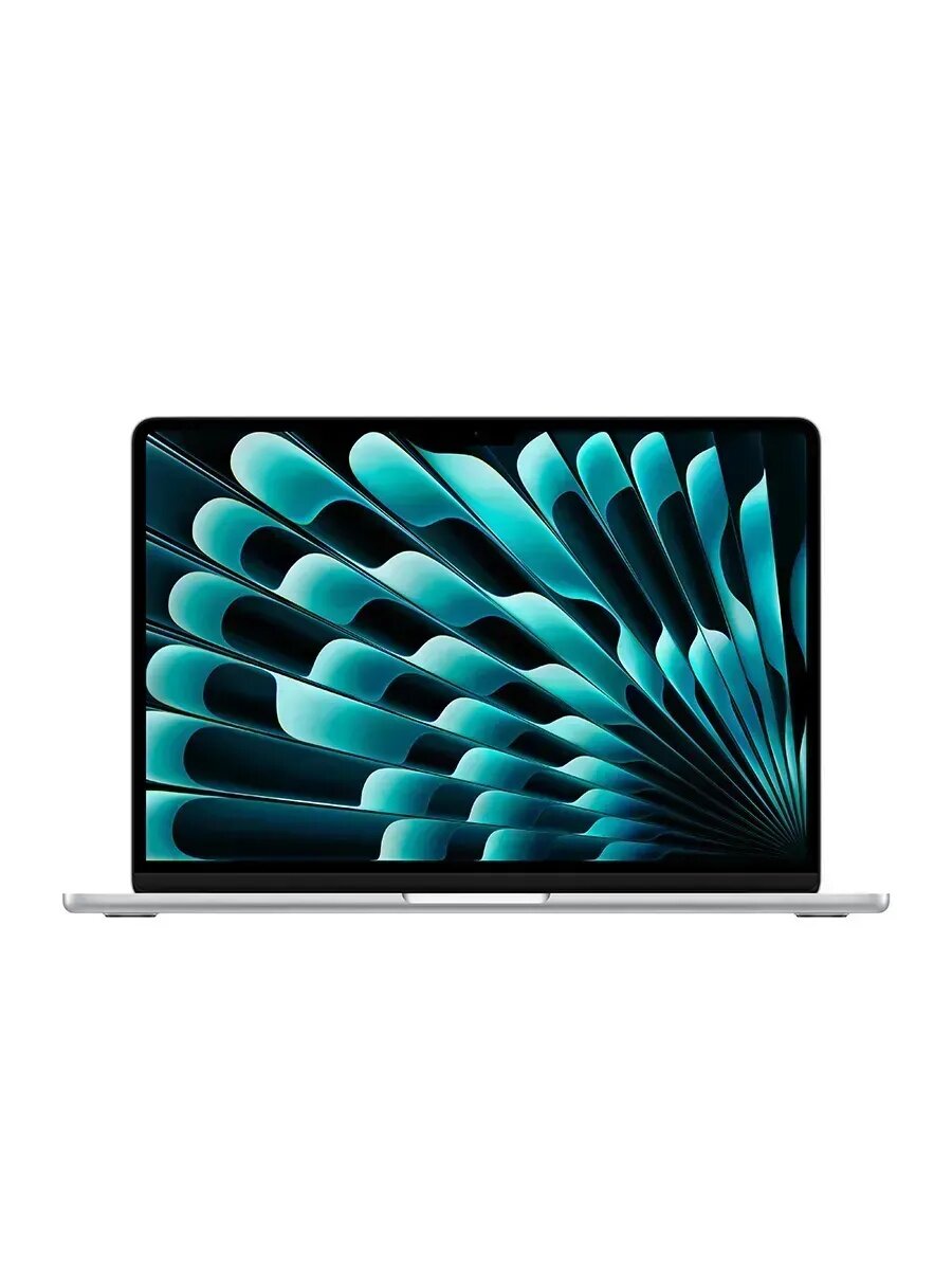 Ноутбук Apple MacBook Air 15 (M4, 10 ядер, 2025), 16 ГБ ОЗУ, 512 ГБ SSD, Liquid Retina, серебристый