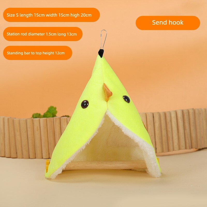 Теплый попугай, птичье гнездо, утолщенная хлопковая изоляция, черный фникс, пион, жемчуг, тигровая кожа, зимний