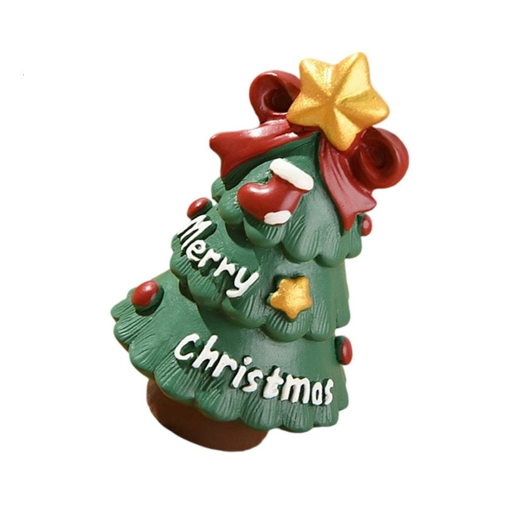 Мини-фигурки животных из смолы, Christmas tree