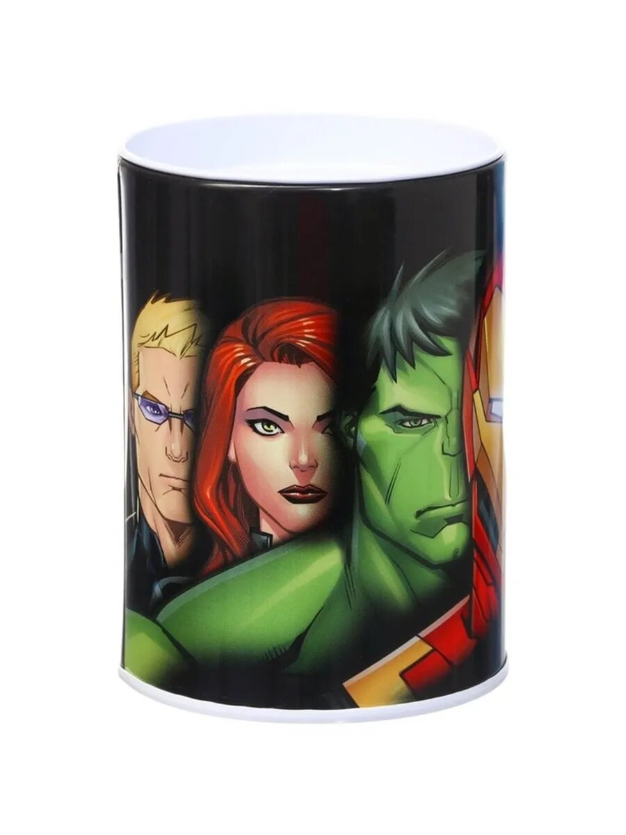 Стильная металлическая копилка для мальчика