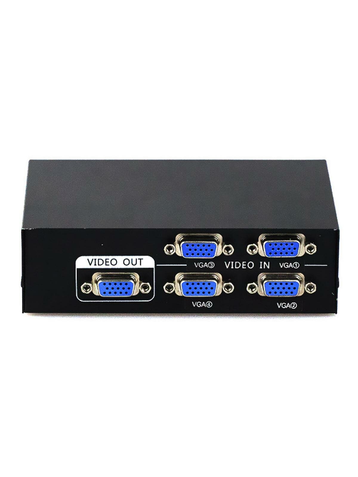 Переключатель vga, четыре входа, один выход, 4 отсечки и 1 выход, компьютерный видеомикшер vga