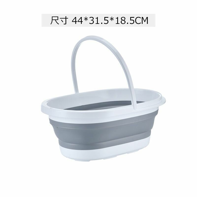 Складная ванна для стирки для домашнего использования, большого размера, очень глубокая, утолщенная, пластиковая емкость большого размера, раковина для лица