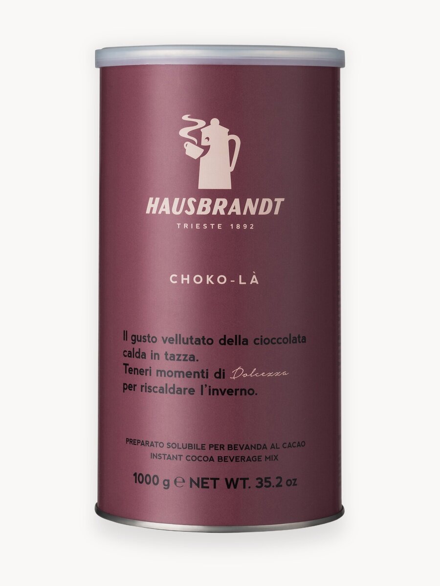 Горячий шоколад Hausbrandt Choko-La , 1 кг, натуральный продукт, без ГМО и искусственных красителей