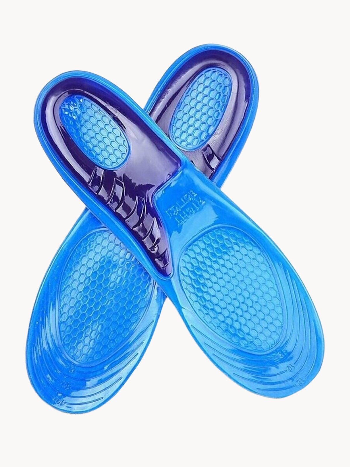 Силиконовые смягчающие гелевые стельки, универсальные, Размер: 34-40