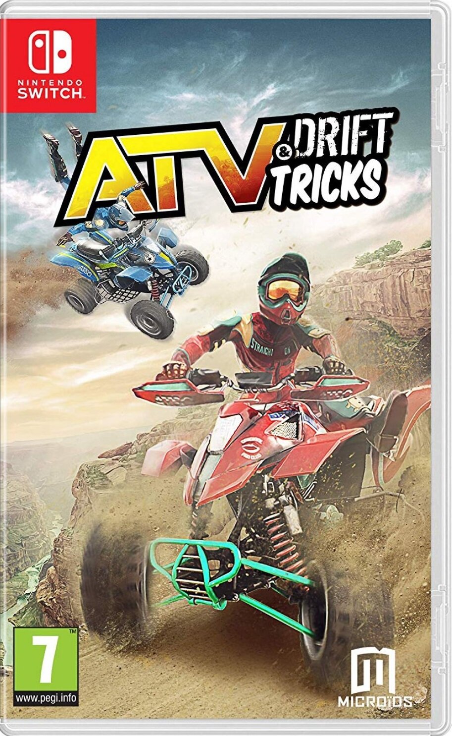 ATV Drift & Tricks [Switch, английская версия]