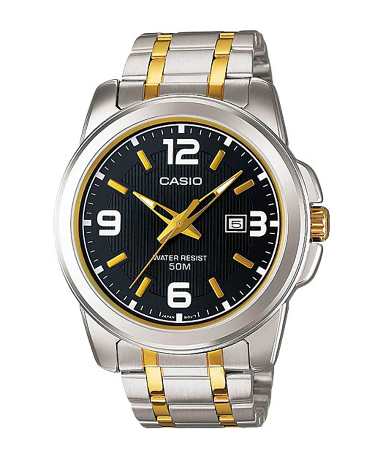 Наручные часы CASIO Collection Men, серебристый/золотистый/черный