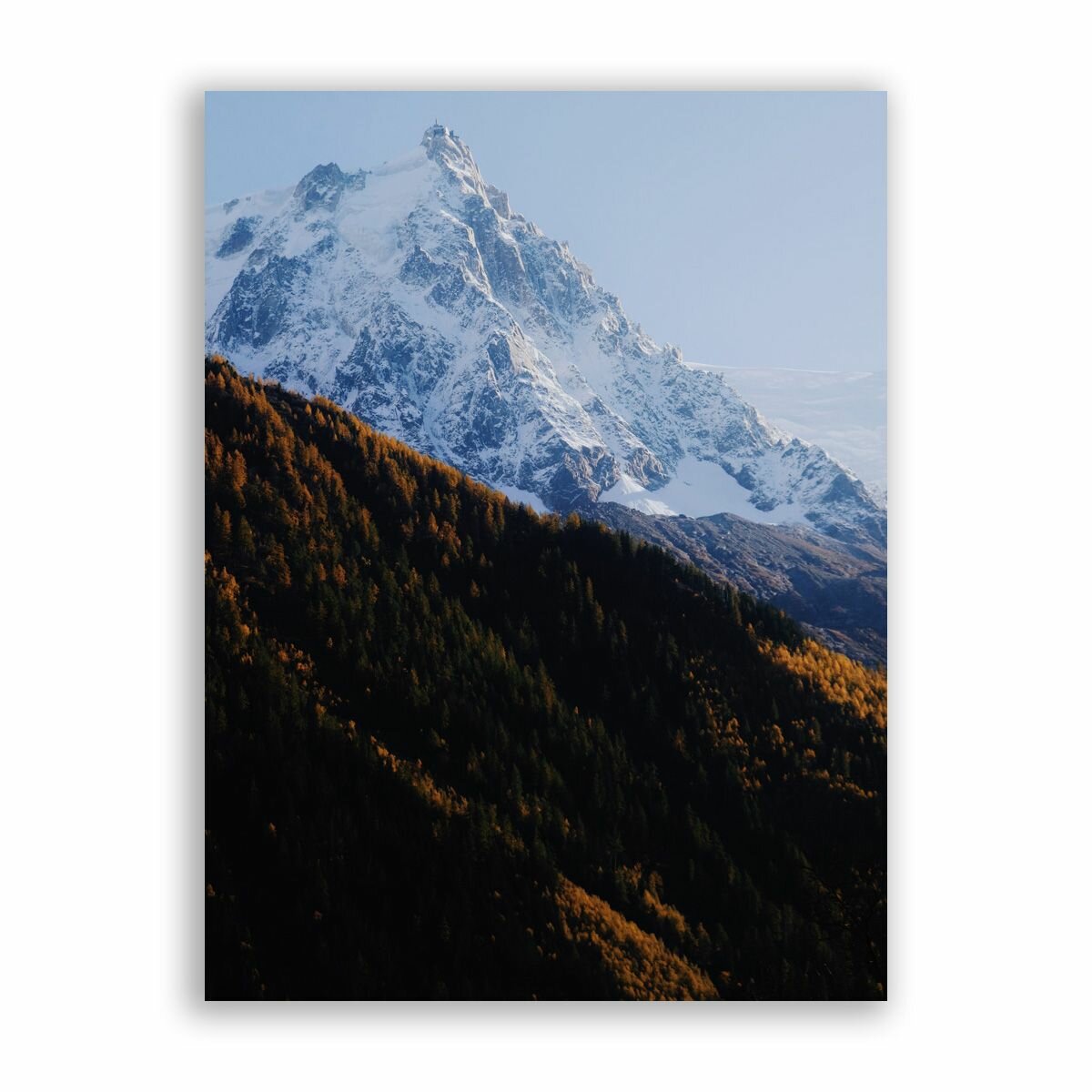 Постер, плакат на бумаге / Природа Франции - Горы / Размер 40 x 53 см