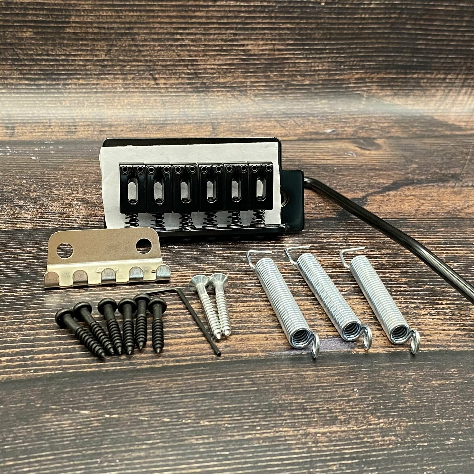 Бридж-тремоло 6-струнный ST для электрогитары Stratocaster черный