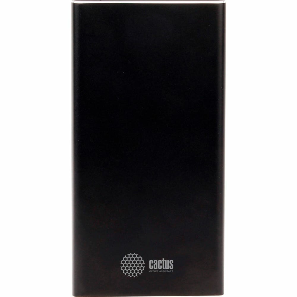 Мобильный аккумулятор Cactus 20000mAh 2.1A черный CS-PBFSIT-20000 1205762, черный