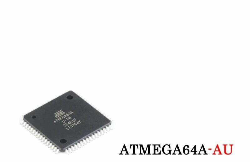 ATmega64A-AU, микроконтроллер 8-Бит, AVR, 16МГц, 64КБ Flash (TQFP-64)