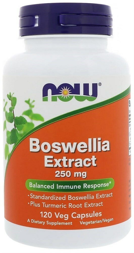NOW Boswellia Extract 250 mg (120капс)