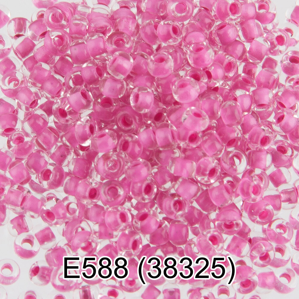 Бисер Чехия "GAMMA" круглый 10/0 2.3 мм 5 г Е588 сиреневый ( 38325 )
