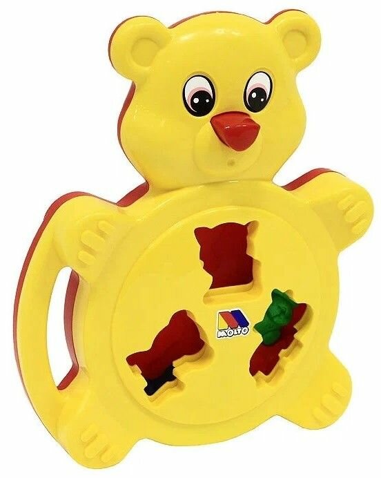 Сортер-пазл "Медвежонок" в сеточке