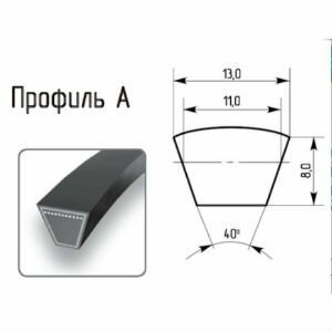 Ремень А(А)-1230 Technobelt — фото 1