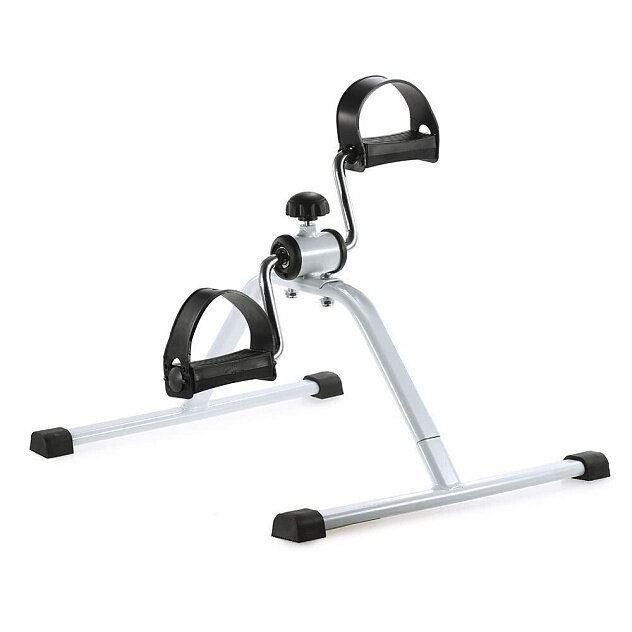 Велотренажер Mega-002 Мега-Оптим, белый, автономный, 1 уровень нагрузки