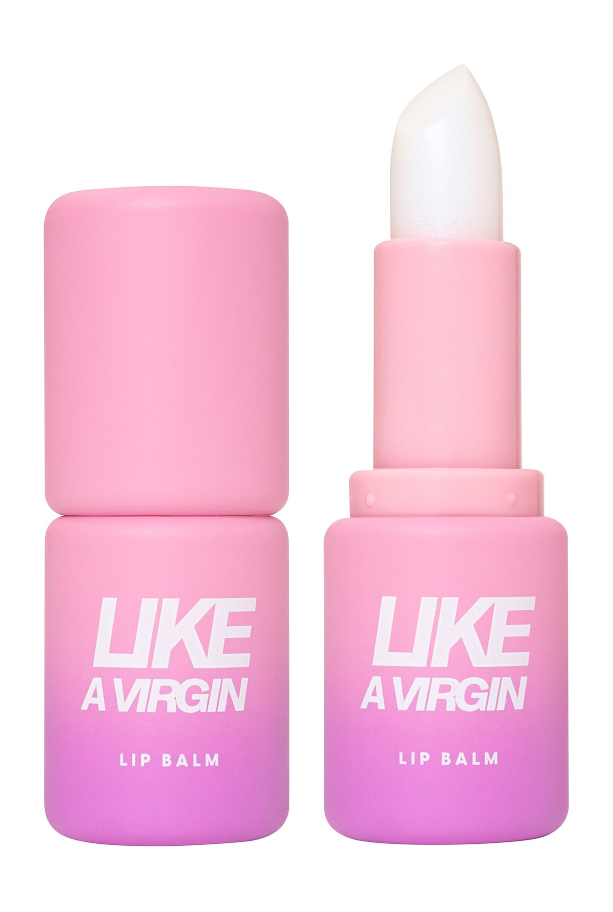 LOVE GENERATION Бальзам для губ Like a virgin, 4 г, 05 Прозрачный с голубыми сияющими частицами