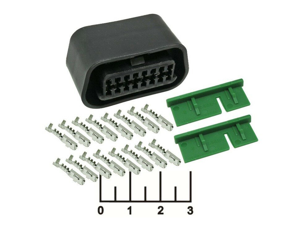 Разъем гнездо для диагностической колодки OBD2