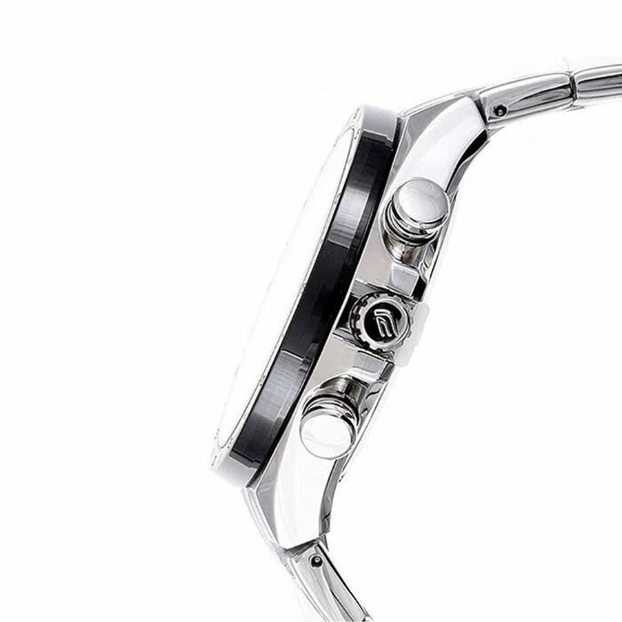 Наручные часы CASIO, серебряный, черный, синий, серый — фото 1