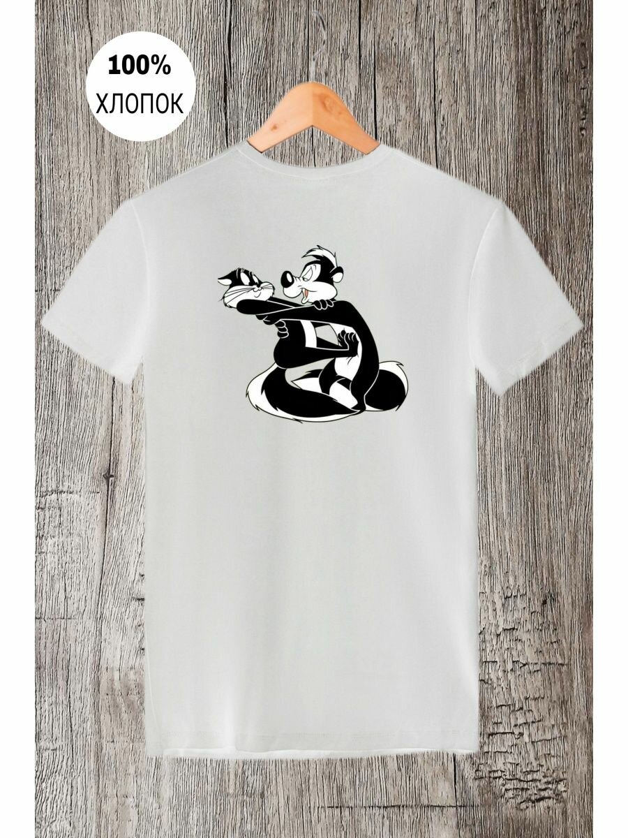 Футболка pepe le pew пепе ле пью персонаж