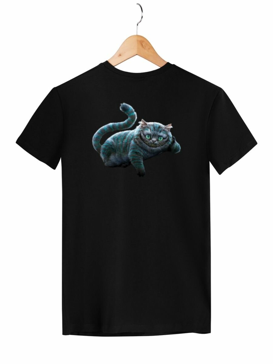 Футболка алиса в стране чудес чеширский кот