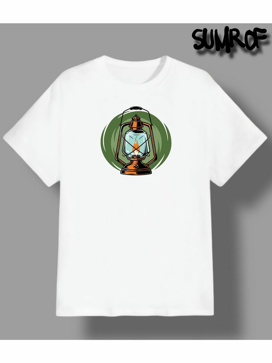 Футболка керосиновая лампа adventure