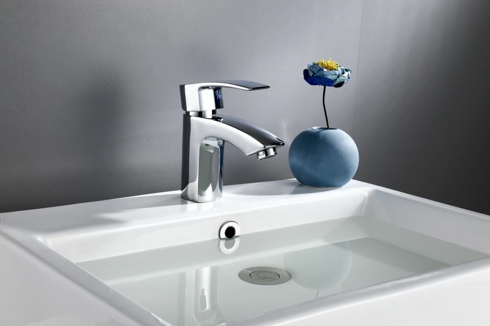 Смеситель для раковины Hansen H10009 Хром, из латуни, рычажный