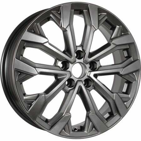 Колесный литой диск КиК Морейн R17x6.5 5x114.3 ET50 CB67.1 Dark_platinum