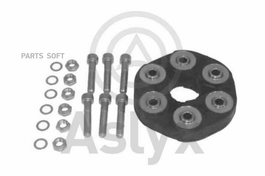 ASLYX AS-200379 муфта кардана MER W201/W202/W124/W210 1.8-3.0D 82-01 К-Т