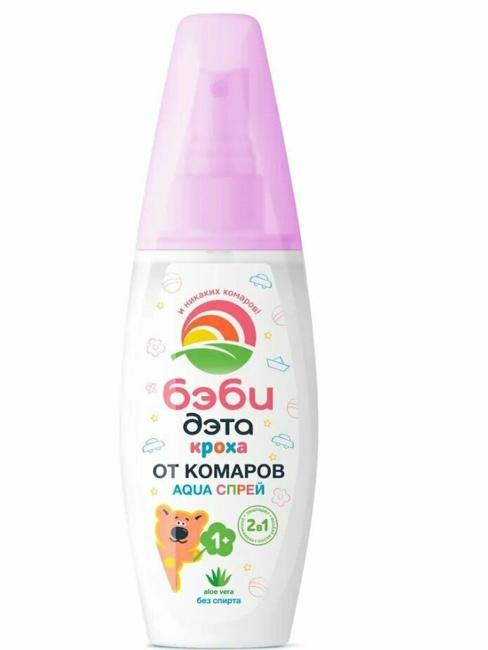 Бэби ДЭТА кроха спрей от комаров
