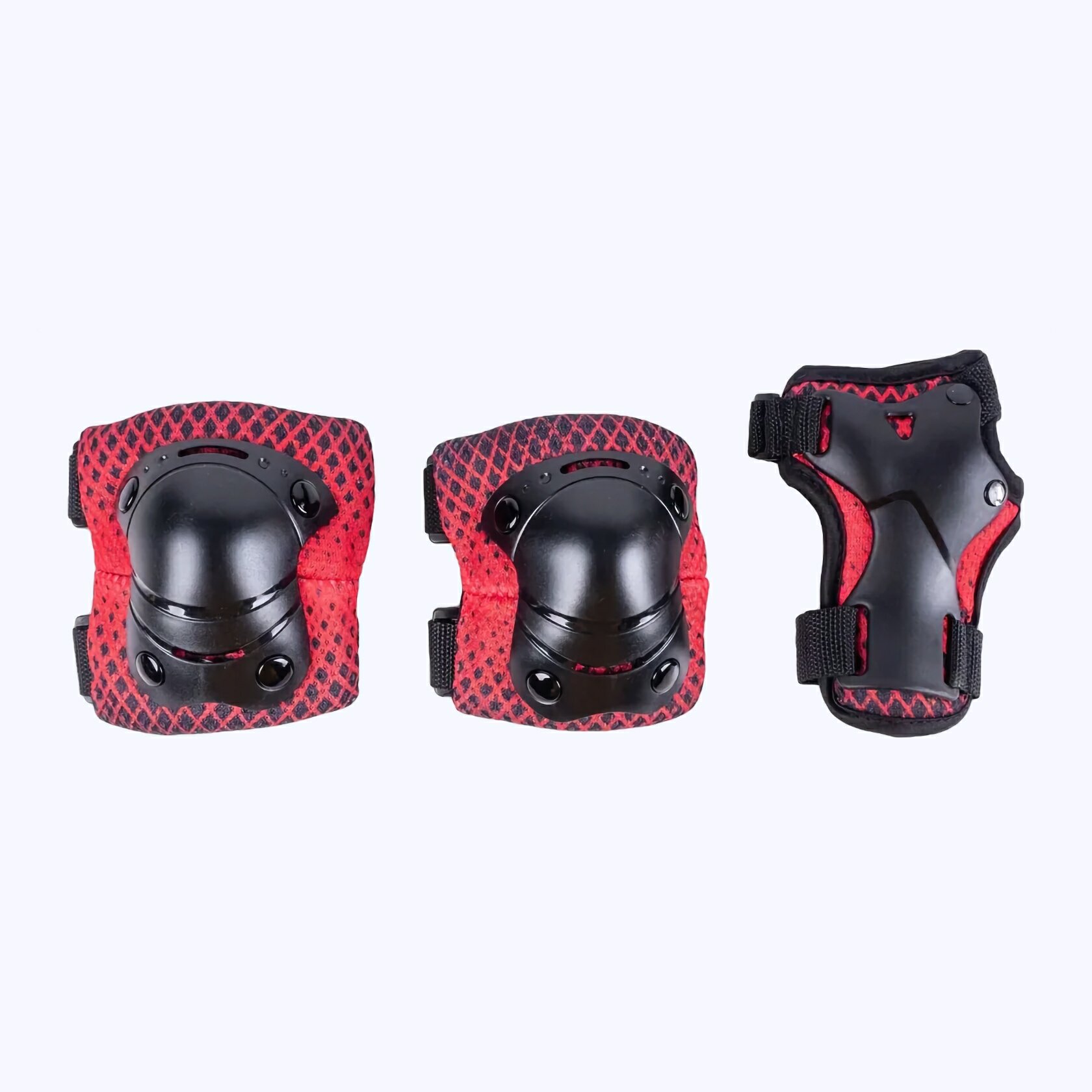 Комплект защиты Tech Team Safe Fit Teens 1.0 - Красный - XL