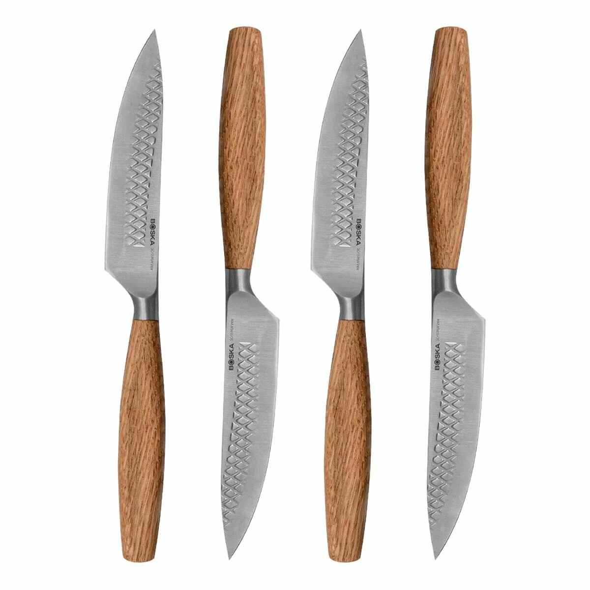 Набор из 4 ножей для стейка 22,8 см Oslo+ BOSKA