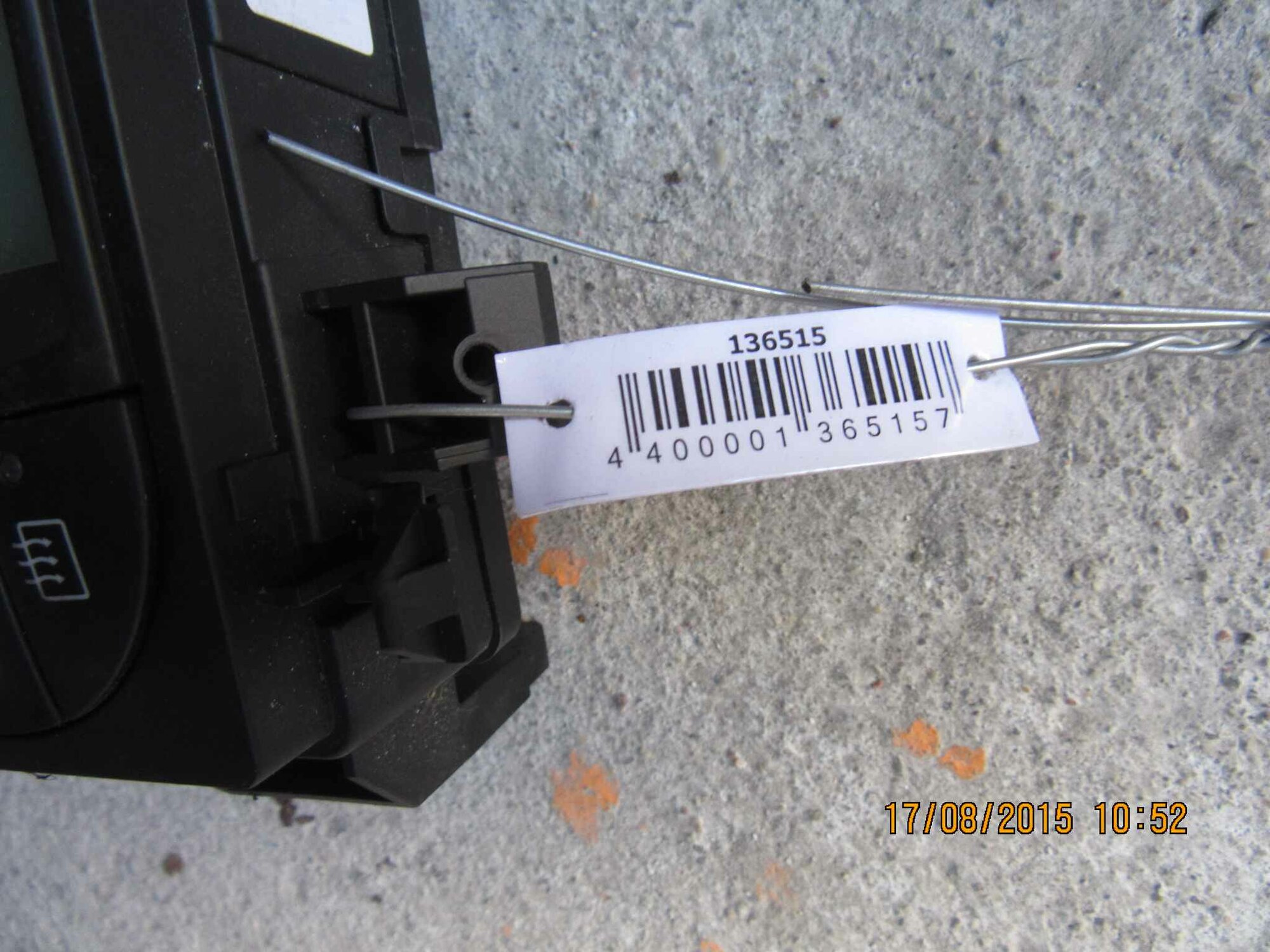 Блок управления печки (климат-контроля) Citroen C3 1 6452C3 арт. 136515