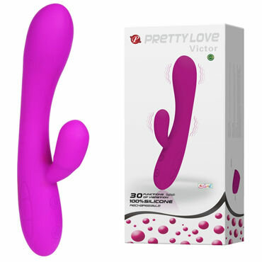 Baile Pretty Love Victor Вибратор со стимулятором клитора