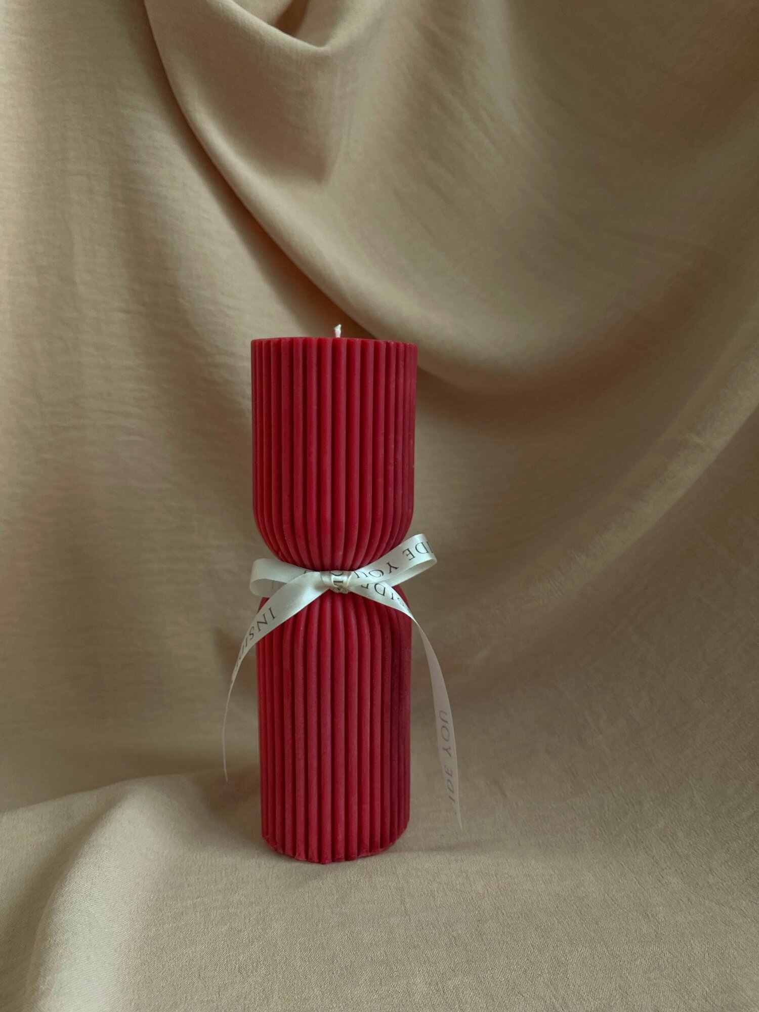 Свеча интерьерная декоративная INSIDE YOU ” Колонна “, 17,5х6 см