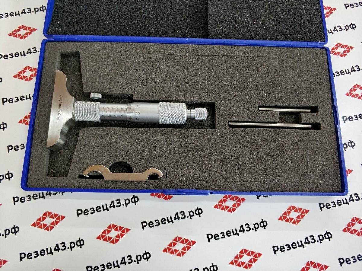 Глубиномер микрометрический 0-50 мм