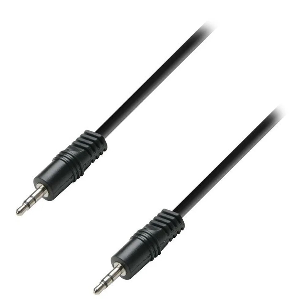 Adam Hall K3BWW0600 black trs (jack) stereo 3.5mm - trs (jack) stereo 3.5mm 0.22 мм2 6m